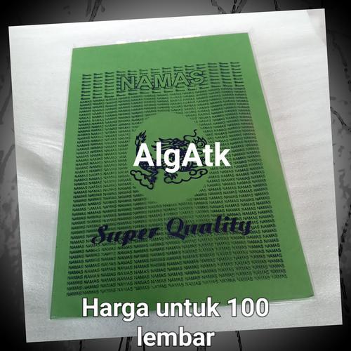 Jual kertas buffalo A4 isi 100 lembar hijau tua - Jakarta Utara ...