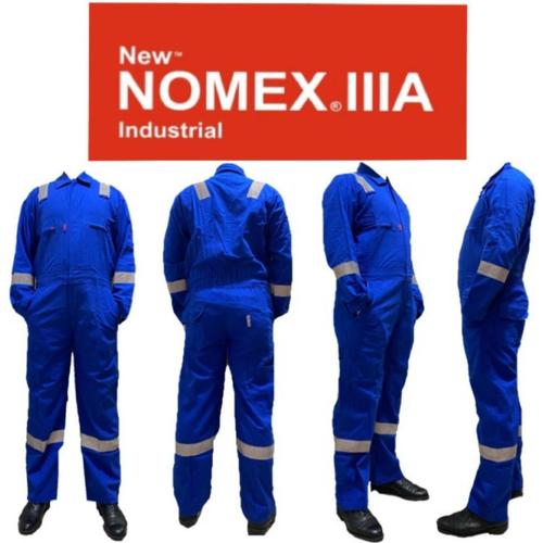 Jual WEARPACK COVERALL NEW NOMEX IIIA / BAJU ANTI PANAS ROYAL BLUE ...