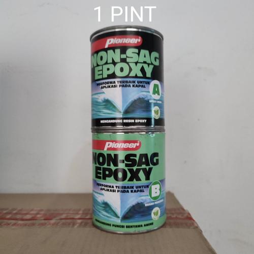 Jual Lem Epoxy Non Sag PIONEER 1 Pint 2 Komponen (795 gr + 800 gr) 1 ...