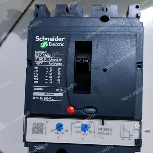 Jual mccb schneider nsx 250n 250a 3p - Jakarta Timur - Nisa elektrikal | Tokopedia