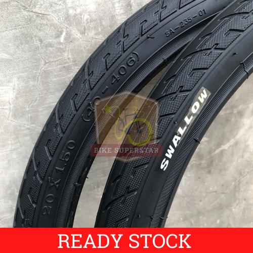 Jual Ban Luar Sepeda 20 x 1.50 Swallow Full Hitam Lipat Mini Anak - Kab. Tangerang - Rockstar ...