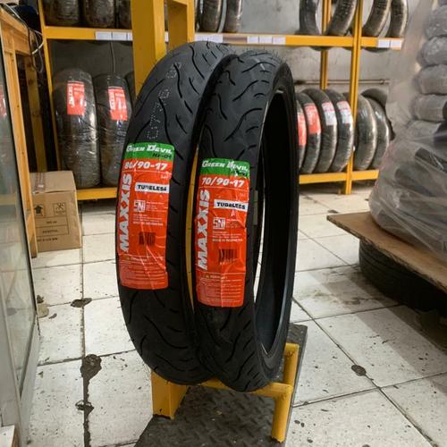 Jual BAN MAXXIS GREEN DEVIL RING 17 80/80-17 90/80-17 100/80-17 - 70/90 ...