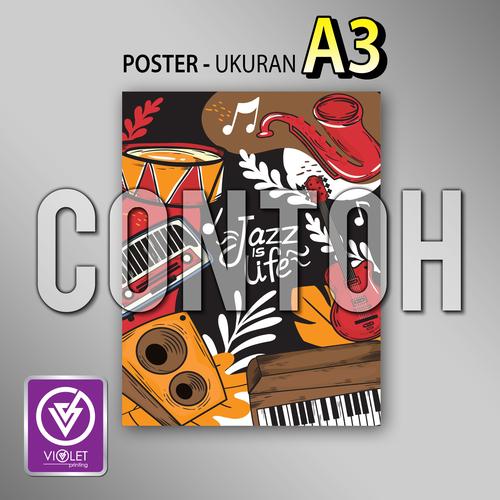 Jual Cetak Poster EVENT, FESTIVAL, SEMINAR, WISUDA, PELATIHAN - Ukuran ...