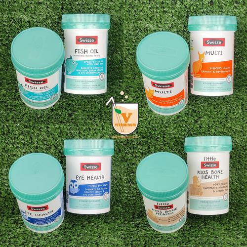 Jual Vitamin Anak Swisse Kids Eye Health 30 Kapsul. Lutein, Bilberry ...