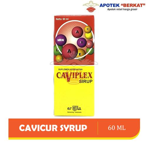 Jual Caviplex Syrup Vitamin 60 ml /MULTIVITAMIN ANAK UNTUK DAYA TAHAN ...