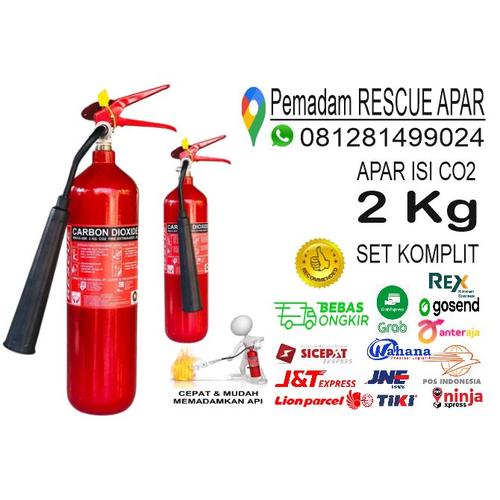Jual Promo Tabung APAR Isi Karbon Dioksida, CO2 2 Kg / Set Komplit ...