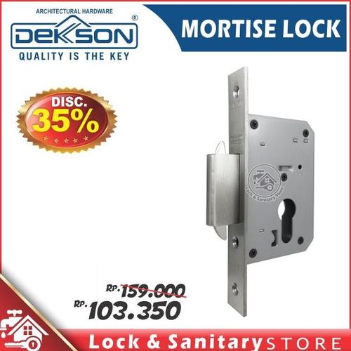 Jual Lockcase Pintu Sliding Dekson Dekkson MTS SLD DL 84100 SSS Mortise ...