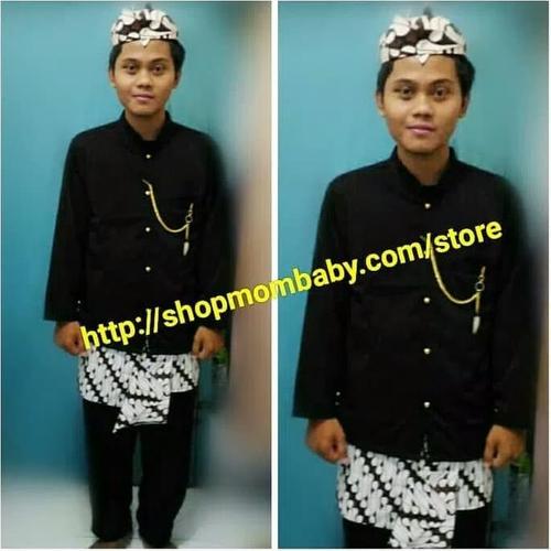 Jual new product baju basofi dewasa/pakaian adat jawa timur smp sma cak ...