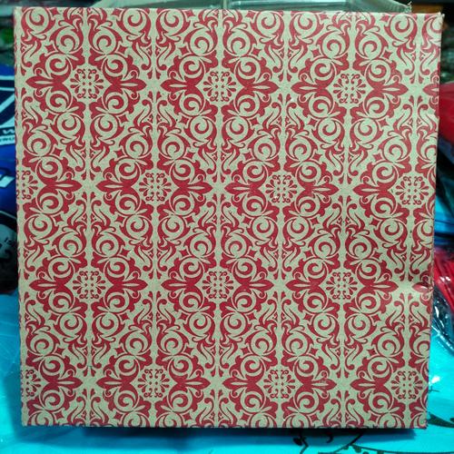 Jual dus nasi / kue / roti ukuran 18 motif batik model tutup sambung ...
