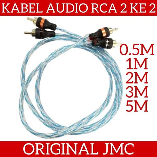 Jual Original JMC Series Kabel RCA 2 ke 2 Audio Mobil Panjang 0.5 1 2 3 ...