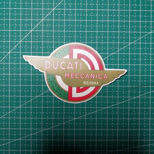 Jual Sticker Otomotif Ducati Meccanica Bologna Old Ducati - Kota ...