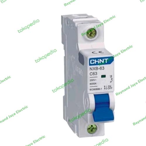 Jual mcb 1 phase NXB-63 chint 6A sampai 63A - 63A - Jakarta Pusat - Reynand Jaya Electric ...