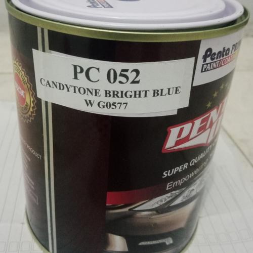 Jual Cat Candytone Bright Blue PU Penta Oto Candy Tone Biru 1kg ...