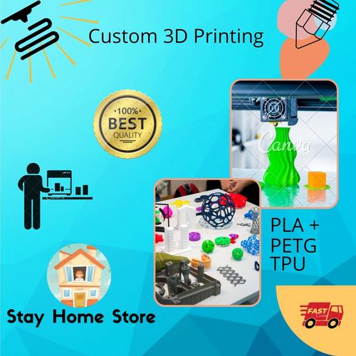Jual Jasa Cetak 3D print 3 Dimensi Custom Print - 0.28, PLA - Jakarta ...