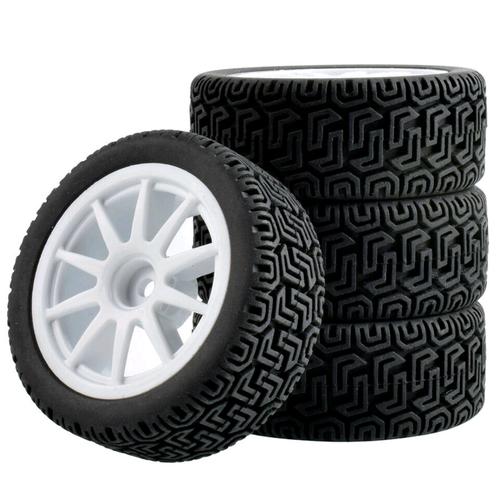 Jual 1pcs velg + ban onroad rally RC 1/10 ZD wltoys 144001 HSP LC ...