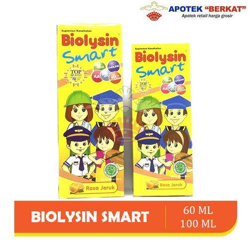 Jual Biolysin Smart Syrup Multivitamin Anak Rasa Orange - 60 ml - 100 ...