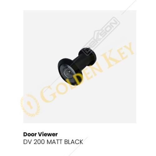 Jual Door View Dekkson Dekson DV 200 Lubang Lensa Pintu Intip Black ...