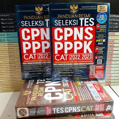 Jual BUKU PANDUAN RESMI TES CPNS PPPK CAT 2022 2023, CPNS P3K - Kota ...