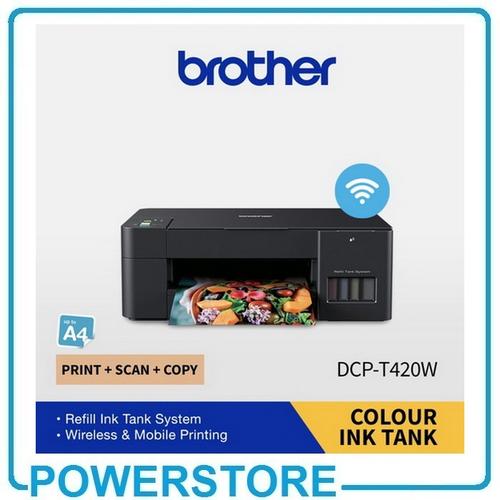 Jual Brother DCP-T420W Printer Ink Tank Print Scan Copy Wifi - Kota ...
