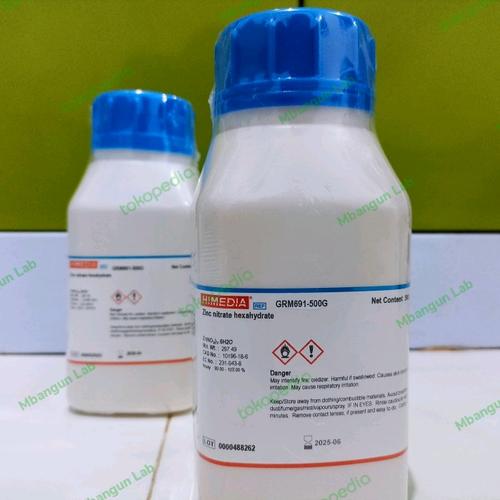Jual HIMEDIA zinc nitrate hexahydrate / Zn(NO3) 2.6H2O - Kota Depok ...