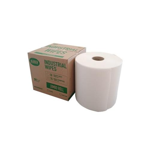 Jual Tissue Industri Pengganti Kain Majun Saber70 1 Roll 900 Lembar ...