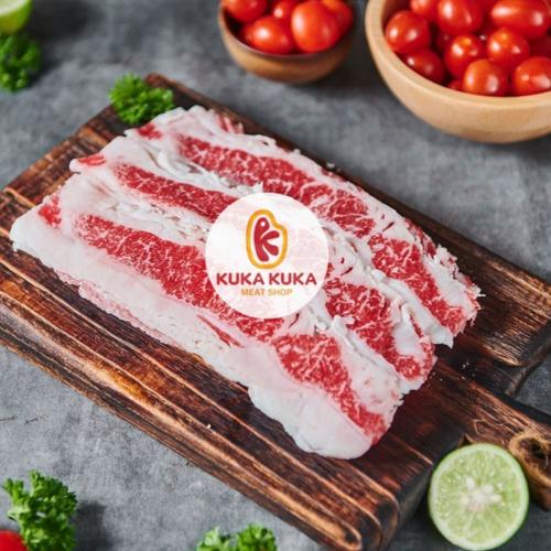 Promo Wagyu Prime Karubi Marbling 6-7 Daging Sapi Beef Slice - 500gram ...