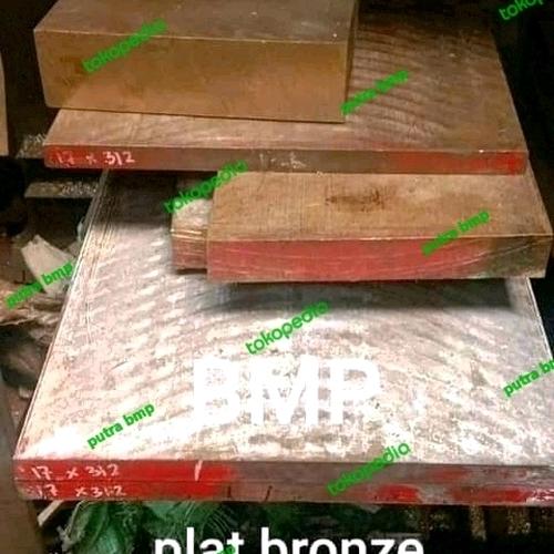 Jual plat bronze tebel 12mm × lebar 25mm × panjang 170mm - Jakarta ...