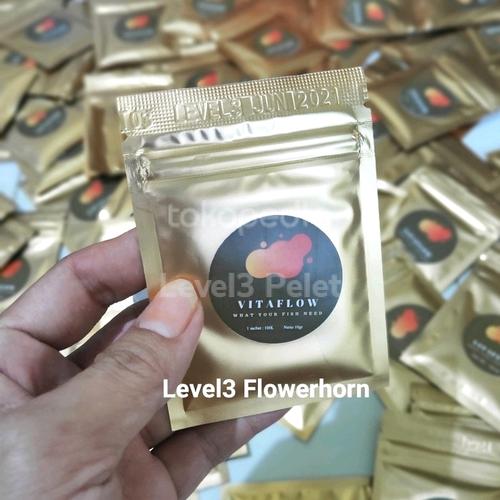 Jual Obat Nafsu Makan Ikan VITAFLOW Vitamin Arwana Louhan Koki Discus ...