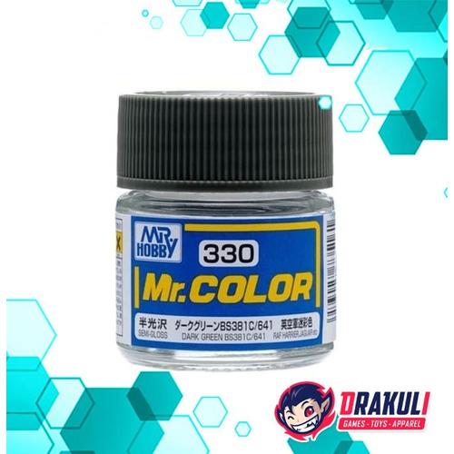 Jual Mr. Hobby Mr. Color Model Kit Paint – Dark Green BS381C/641 C330 ...