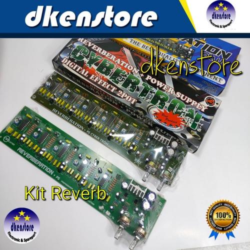 Jual Kit Echo Digital Reverb Efek 2 Potensio plus Regulator ...