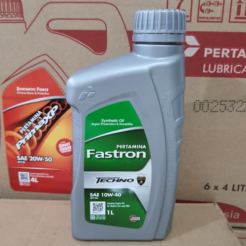 Jual OLI PERTAMINA FASTRON TECHNO 10W-40 API SN 1 Liter - Jakarta Barat ...