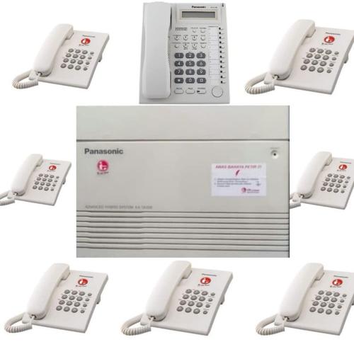 Jual Paket Pabx Panasonic Kap 6 line 16 ext +Telepon - Jakarta Barat ...