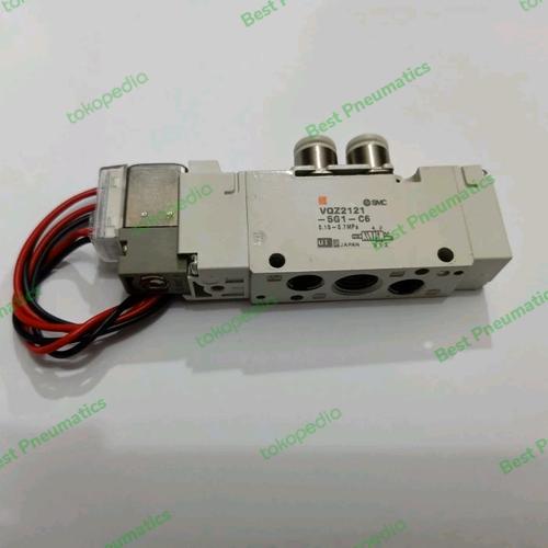 Jual SMC VQZ2121-5G1-C6 Solenoid Valve Series VQZ - Jakarta Barat - Best Pneumatics | Tokopedia