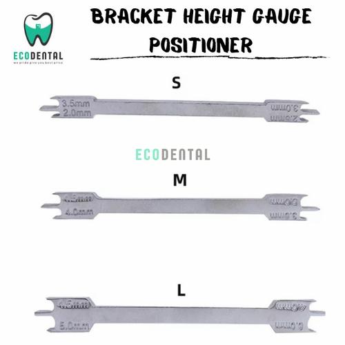 Jual Bracket Height Gauge Ortho Orthodontic Positioner Penggaris Behel ...
