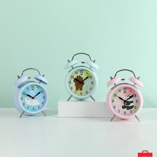 Jual Jam Alarm We Bare Bear Collection MINISO - We Bare Bears alarm ...