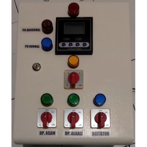 Jual Panel Listrik Kontrol pH Air Limbah utk 2 Dosing & 1 Blower tanpa ...