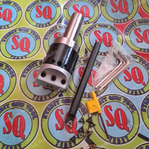 Jual Boring head Tools.Alat Korter lubang 50mm.Arbor C25 set Holder ...