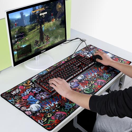 Jual Alas Mouse Gaming Mouse Pad Komputer Desk Mat 300 x 250 x 3 mm ...