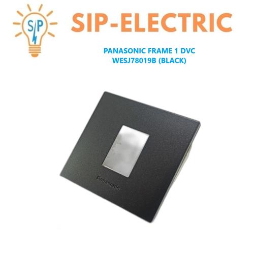 Jual PANASONIC FRAME HITAM 1GANG 1DEVICE WESJ78019B RUMAH SAKLAR STYLE ...