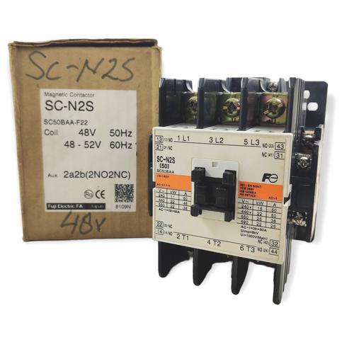 Jual FUJI SC-N2S 80A 48V Magnetic Contactor SC50BAA-F22 SC50BAA Kontaktor - Kota Batam - Toko ...