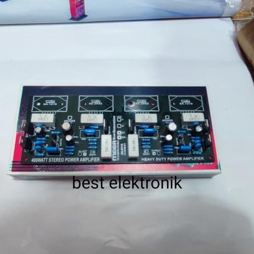 Jual driver power amplifier 400w stereo. merk MEGA kit. rakitan - Kota ...