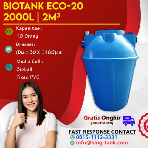 Jual BIOFIL BIOTANK BIOTECH Vertikal 2000 Liter / 2m3 - Kab. Tangerang ...