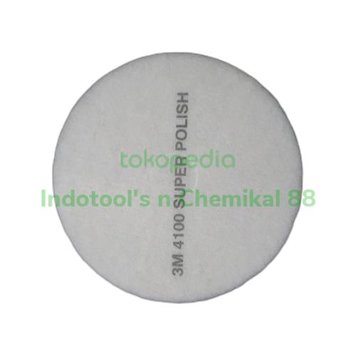 Jual 3M Pad Buffing 17 inch White / Floor Pad 17 inch Putih - Jakarta ...