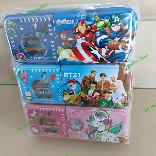 Jual Kotak Pensil Besi Anak plus isi - Spiderman - Kota Tangerang - AC ...