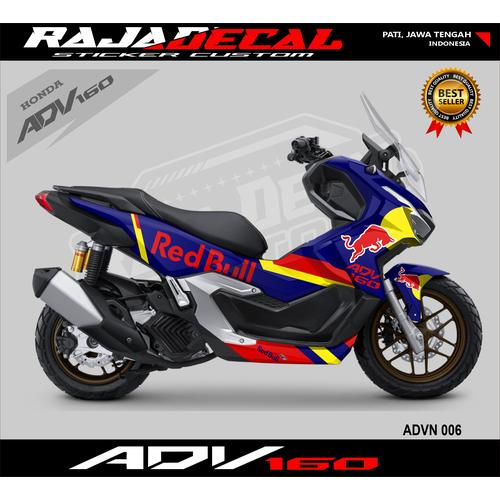 Promo MODIFIKASI STIKER DECAL ADV 160 - DECAL ADV 160 MOTIF RED ADVN ...