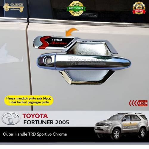 Jual Outer Handle Fortuner 2005 - 2015 Mangkok Pintu TRD Sportivo - Black Doff - Kota Bekasi ...