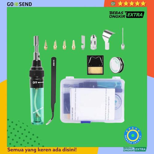 Jual Solder Gas Set Mini Desoldering Torch Gas Las Kecil Portable ...