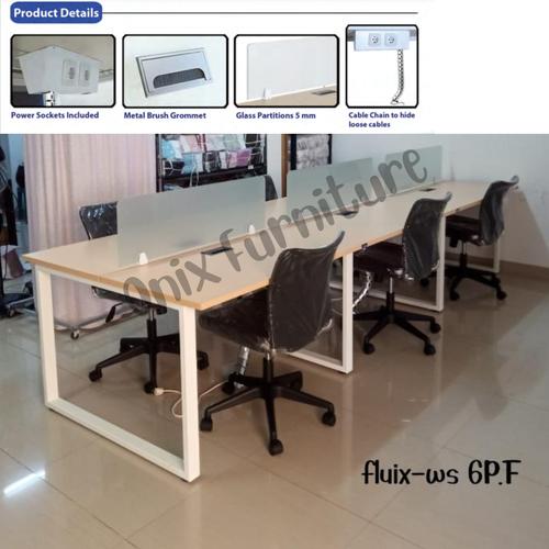 Jual Meja Kantor Adging pvc / INCO Fluix WS 6P F - Kota Tangerang ...