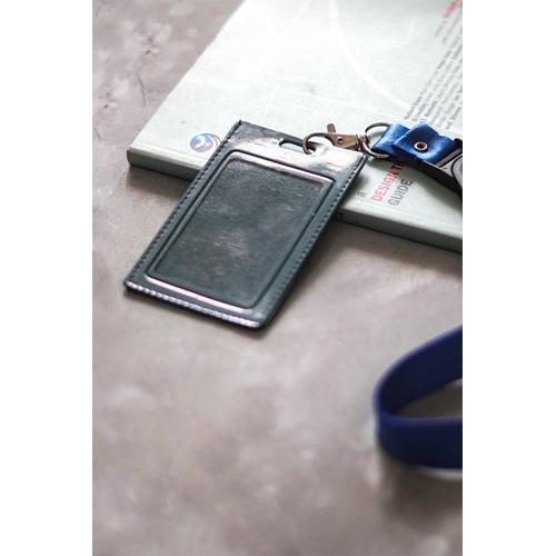 Jual Id Card Holder Kulit / Name Tag Kulit / Casing Id Card Kulit / Id ...
