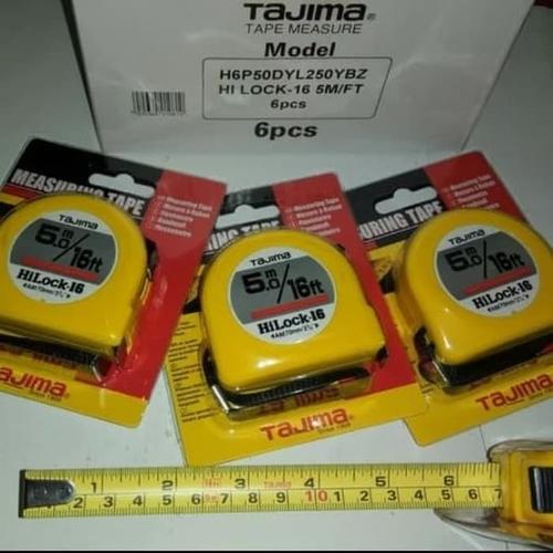 Jual Meteran Roll 5 meter Tajima Measuring Tape Original - Jakarta ...
